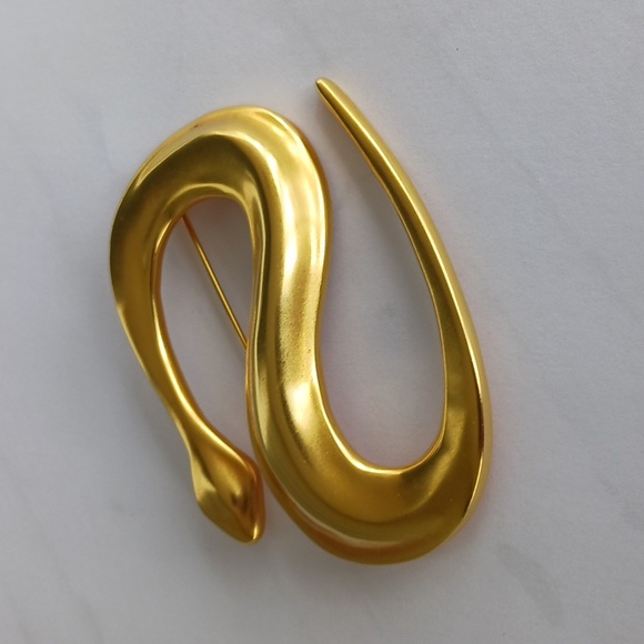 Robert Lee Morris | Jewelry | Robert Lee Morris Snake Brooch | Poshmark